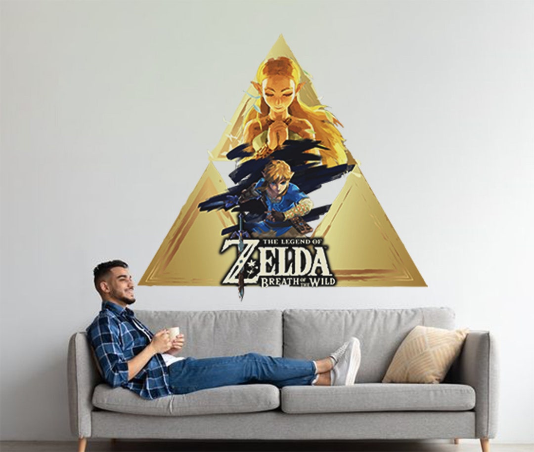 Removable Wall Decal Princess Zelda Wall Decal the Legend of Zelda Wall ...