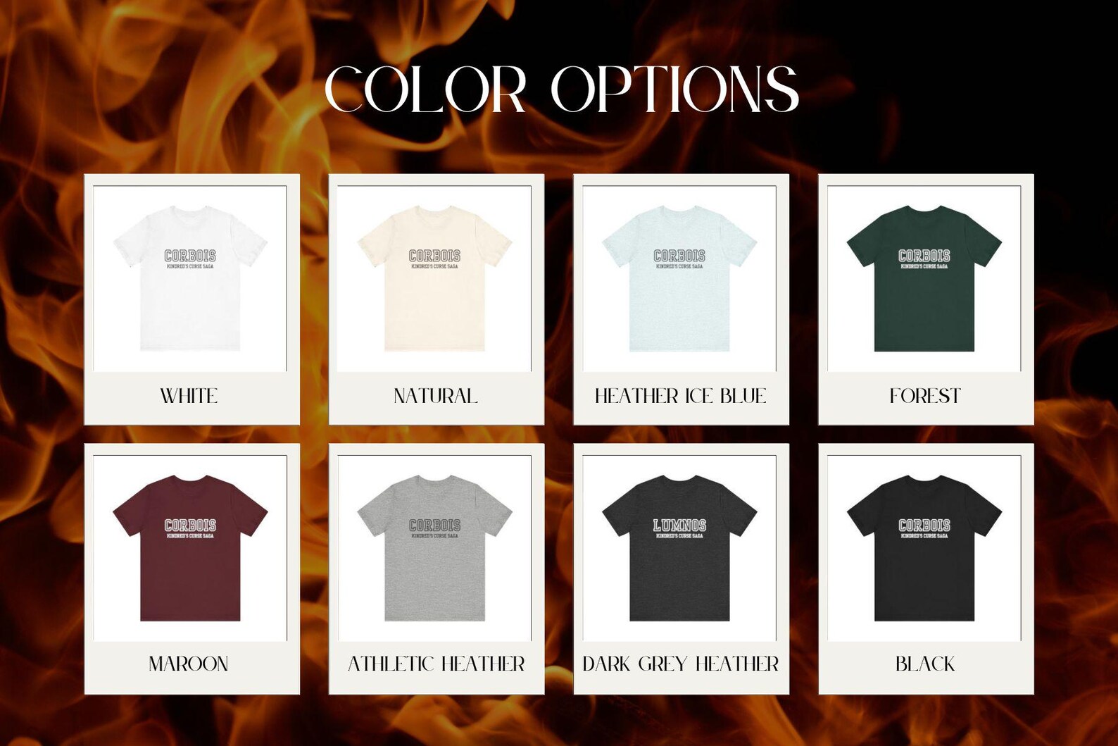 Corbois Shirt, Spark of the Everflame Merch, Officially Licensed ...