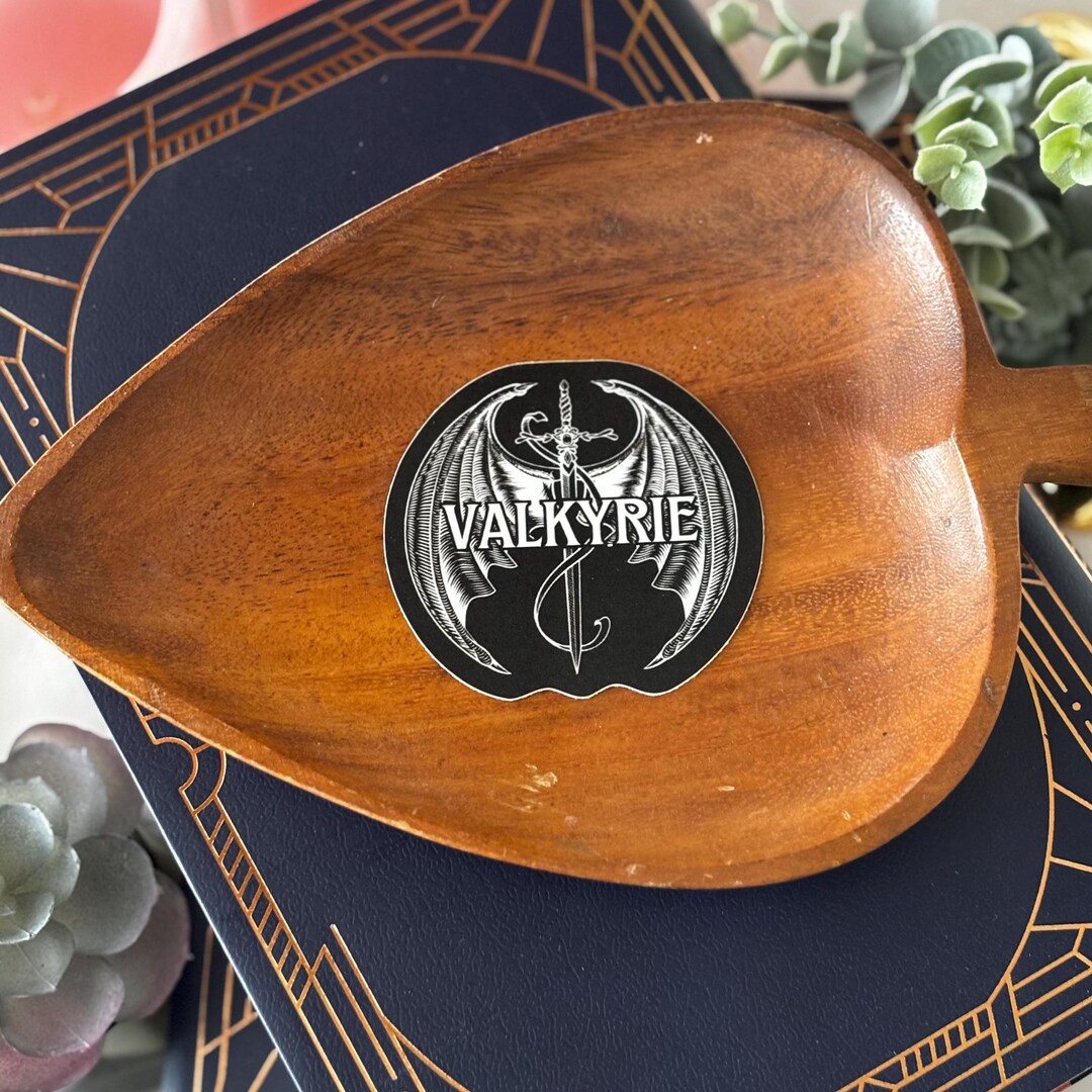 Valkyrie Sticker, Officially Licensed ACOTAR Merch, Silver Flames ...