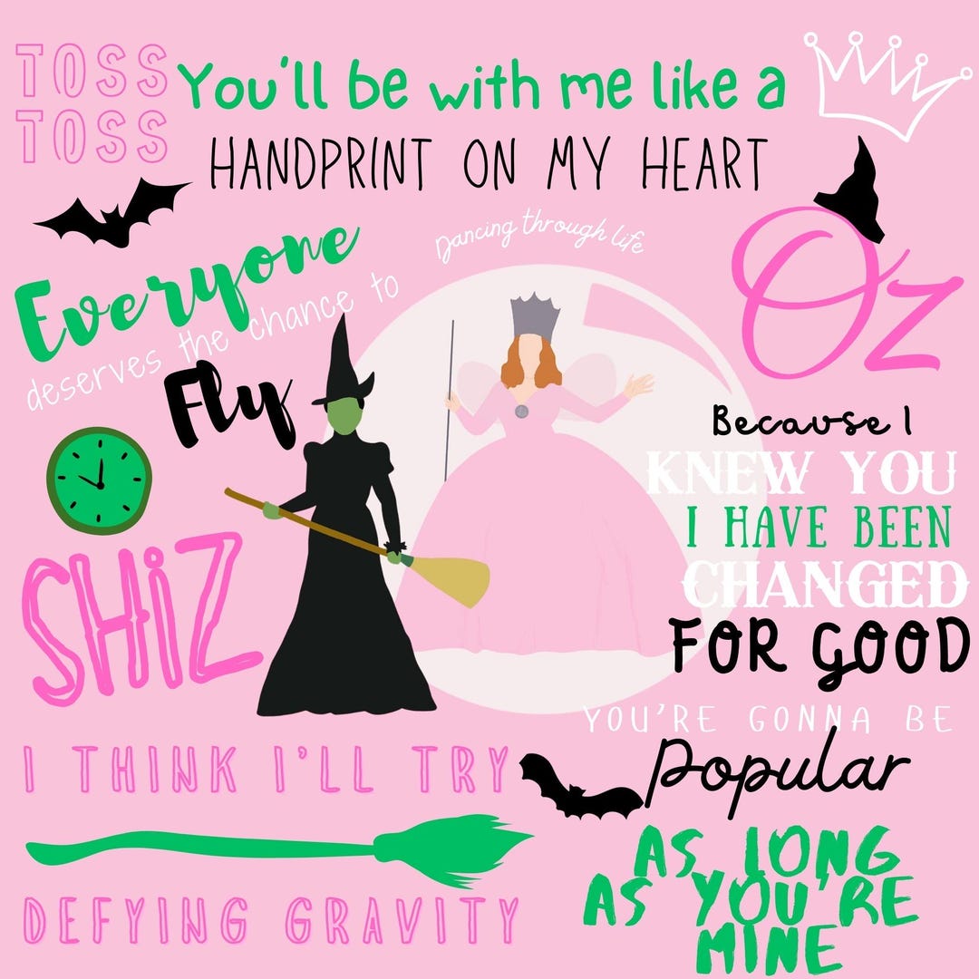 Buy WICKED Full Back PNG Downloadable File for Transfers Online in ...