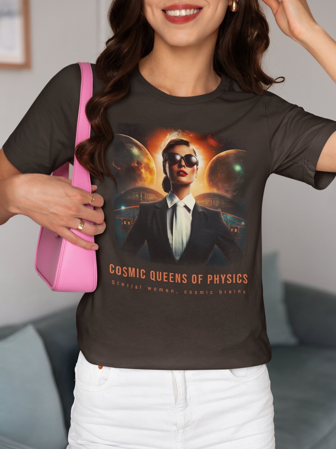 Cosmic Queens of Physics T-shirt | Gravity Gear | Astronomy Gift ...