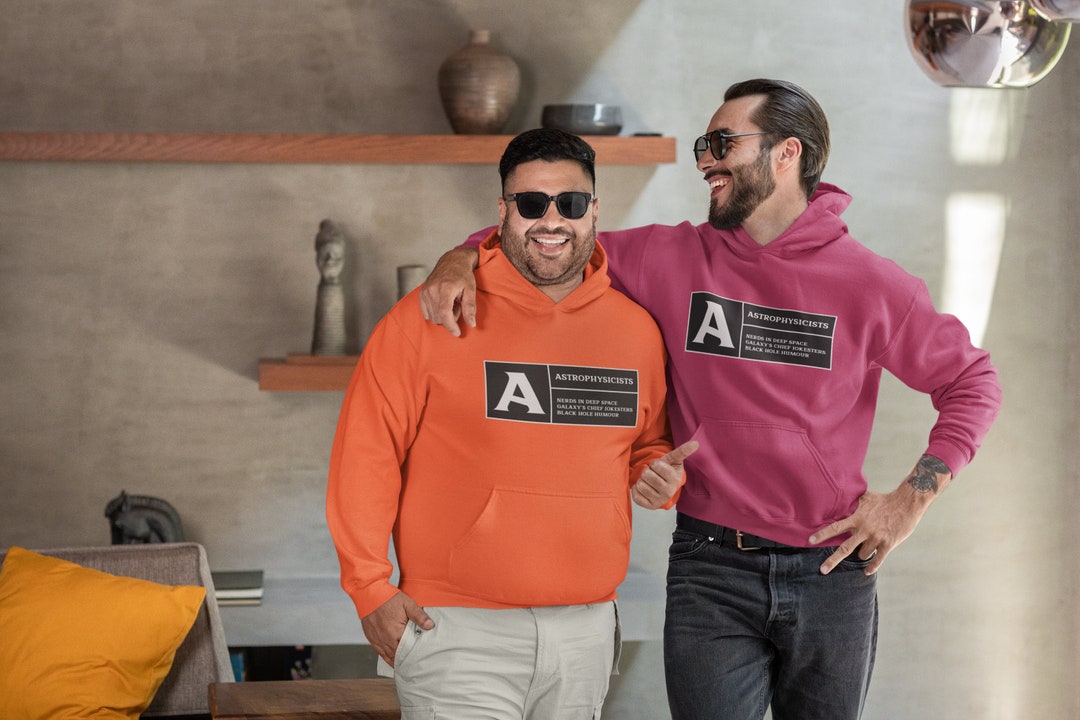Astrophysics Hoodie: Nerds in Deep Space, Celestial Wear - Etsy
