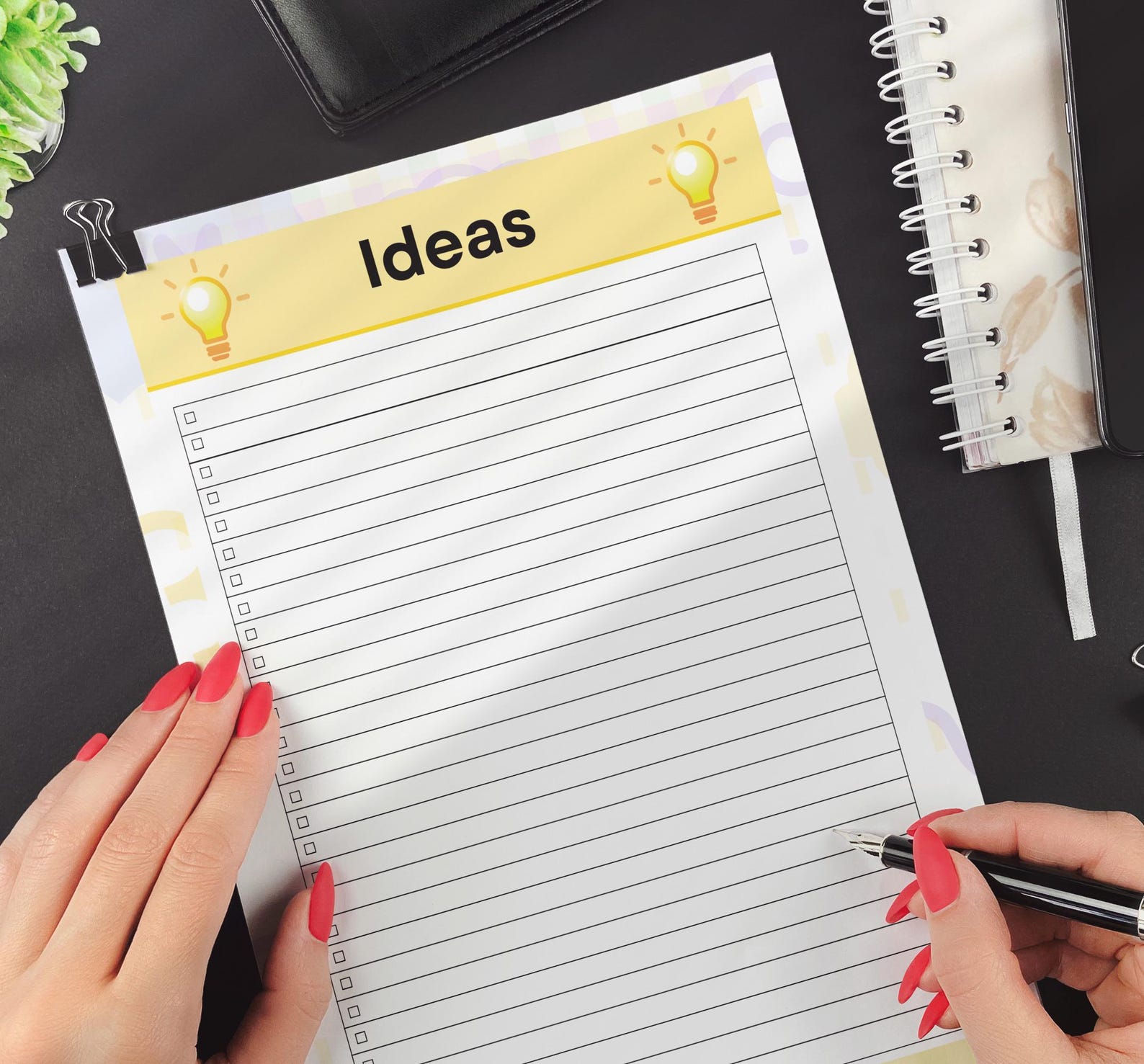 Brain Dump Planner Bundle: Printable Task Organizer (canva Editable) - Etsy