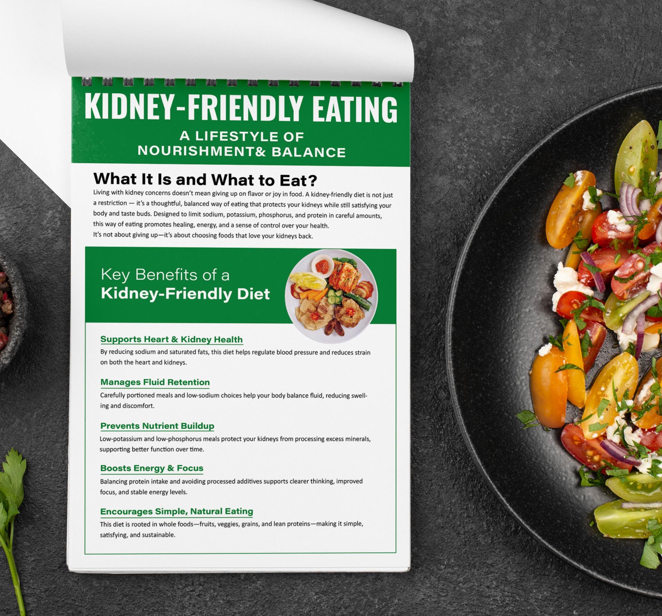 Kidney-friendly Meal Plan PDF | 7-day Renal Diet Guide With Clean ...
