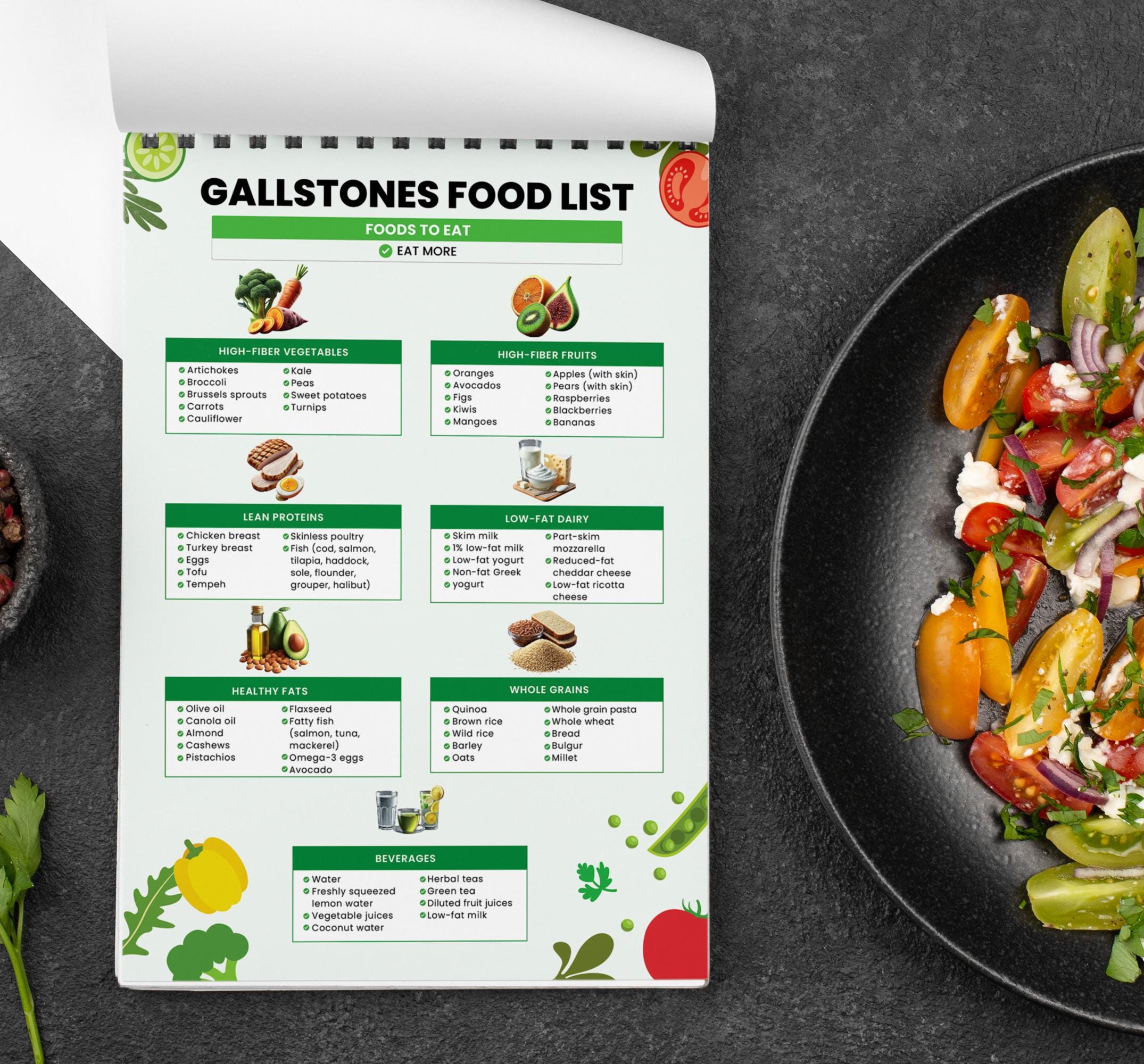 Gallstones Food List | Foods to Eat and Avoid | Cholelithiasis Diet ...