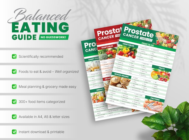 Prostate Cancer Diet Food List | Foods to Shrink Prostate, Lower PSA ...