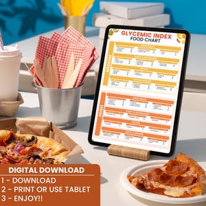 Glycemic Index Food Chart - Low GI Foods List, Glycemic Load Guide ...