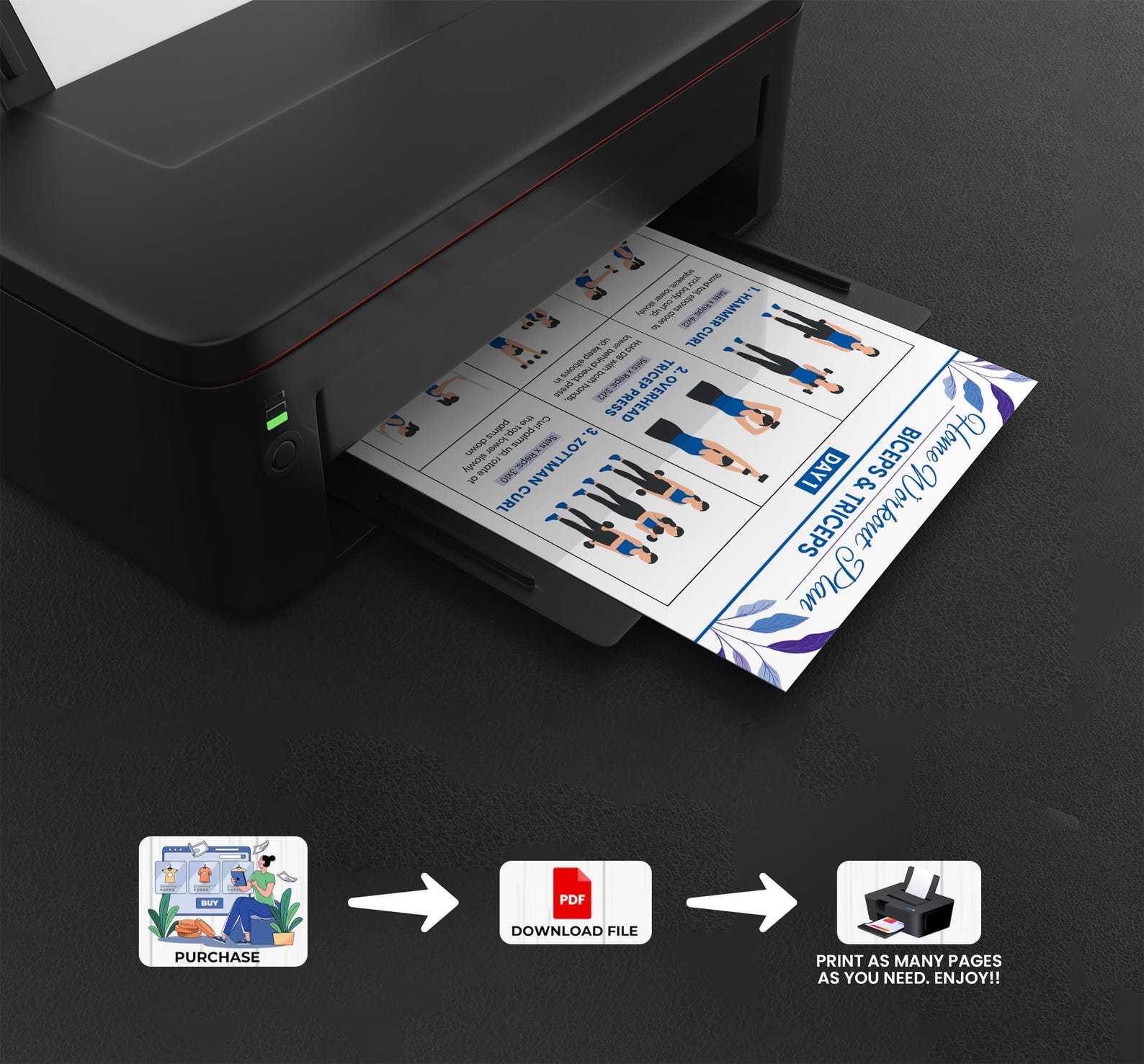 Home Workout Split Plan | 6-day Strength Program With Dumbbells ...