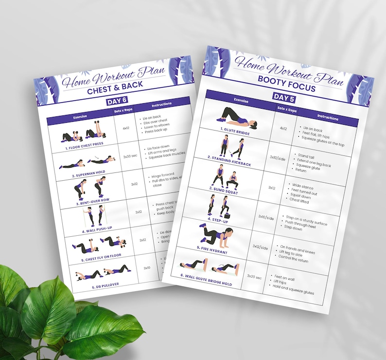 Full Body 30-day Workout Challenge | At-home Dumbbell Plan for Strength ...