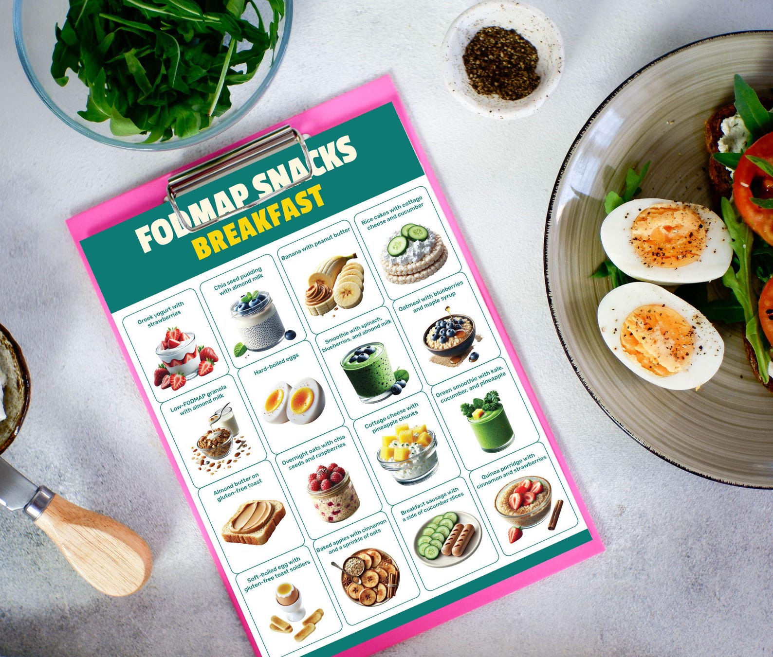 FODMAP Snacks Ideas, Low FODMAP Snack Guide, Breakfast to Evening Snack ...