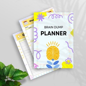 Brain Dump Planner Bundle: Printable Task Organizer (canva Editable) - Etsy