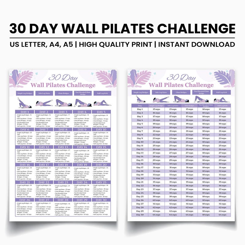 Wall Pilates Strength - Etsy