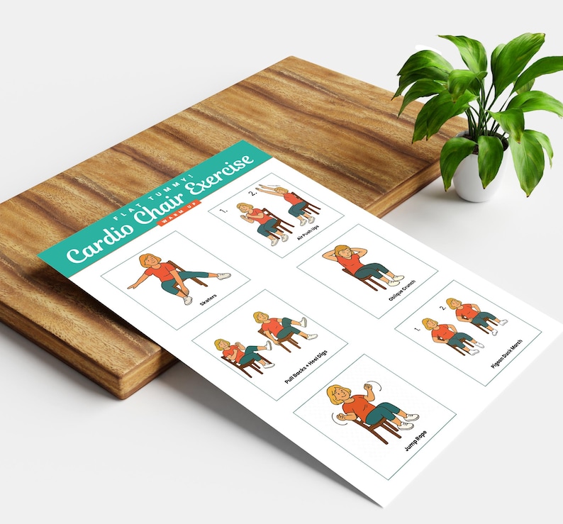 Chair Exercise, Chair Workout for Belly Fat, Ab Exercises, at Home ...