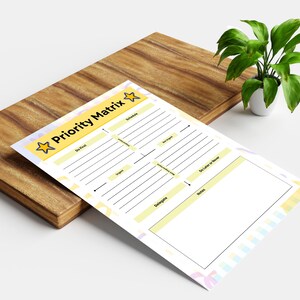 Brain Dump Planner Bundle: Printable Task Organizer (canva Editable) - Etsy