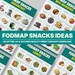 FODMAP Snacks Ideas, Low FODMAP Snack Guide, Breakfast to Evening Snack ...