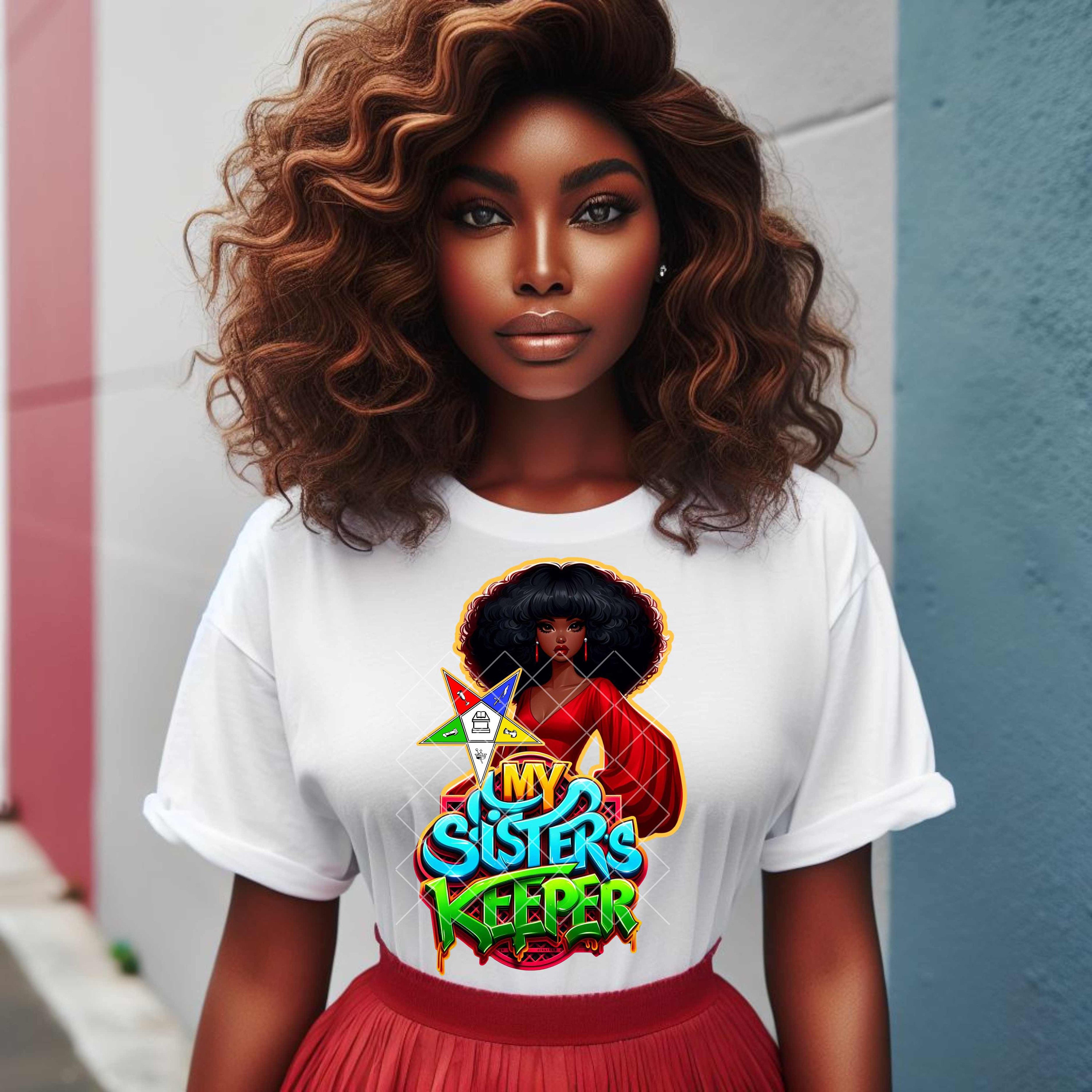 OES My Sister's Keeper PNG Images With Eastern Star Emblems - Etsy