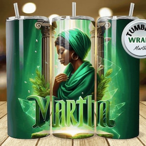 OES Heroines Tumbler Wrap: Adah, Ruth, Martha, Esther, Electa (PNG ...