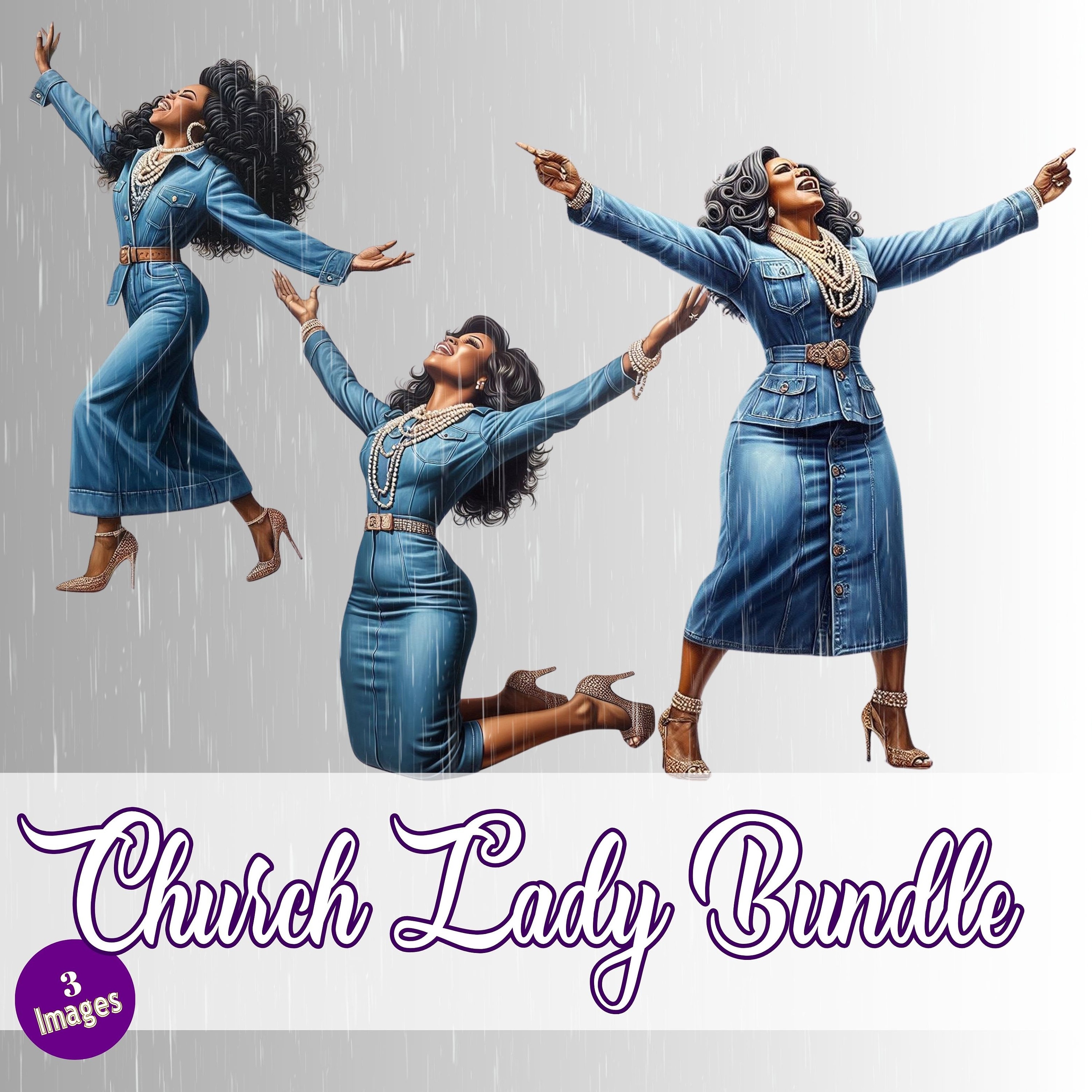 Modern Church Lady Bundle African American Woman Wallpapers Black Woman Christian Religion ...