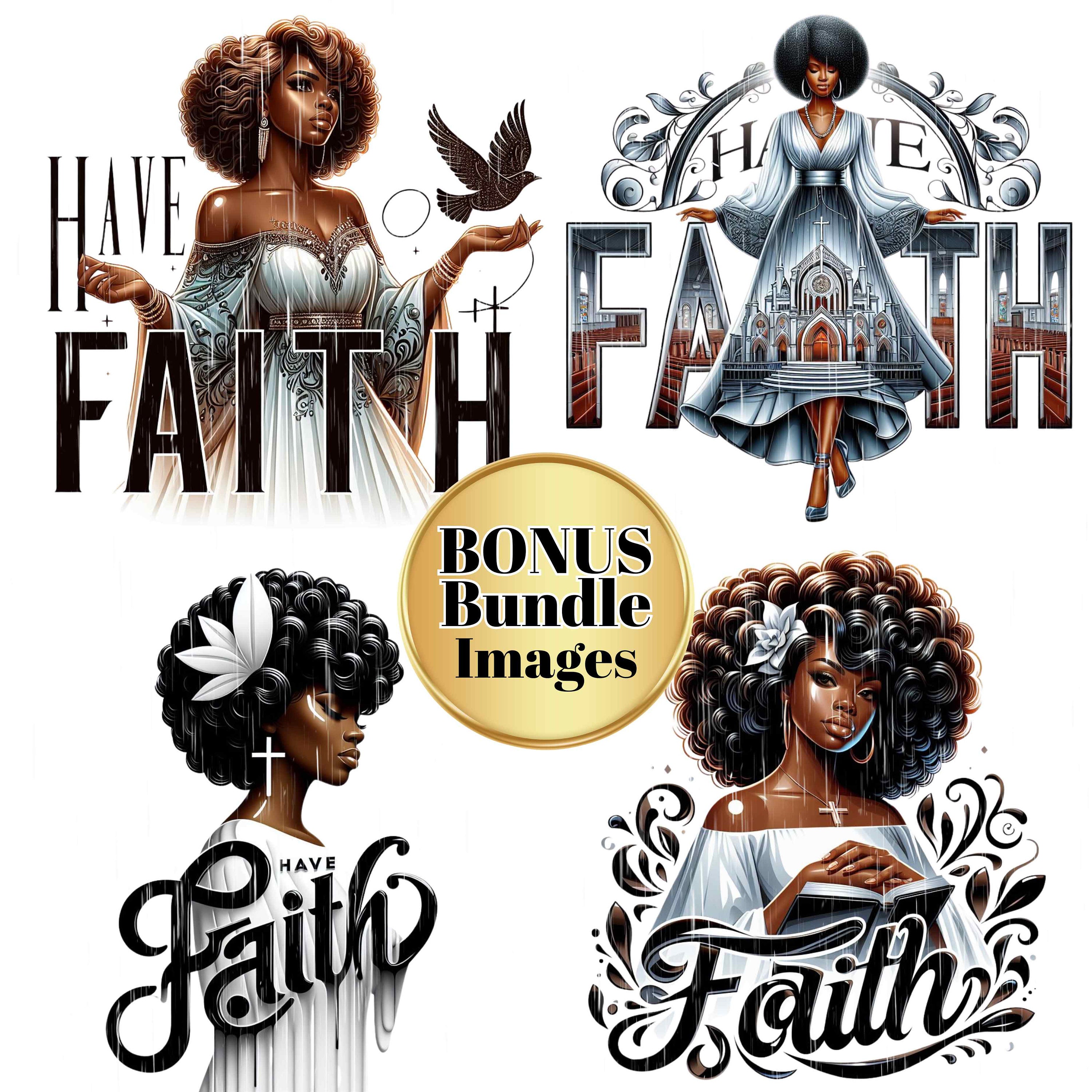Have Faith Ladies Bundle - PNG Image Downloads, Praise and Worship ...