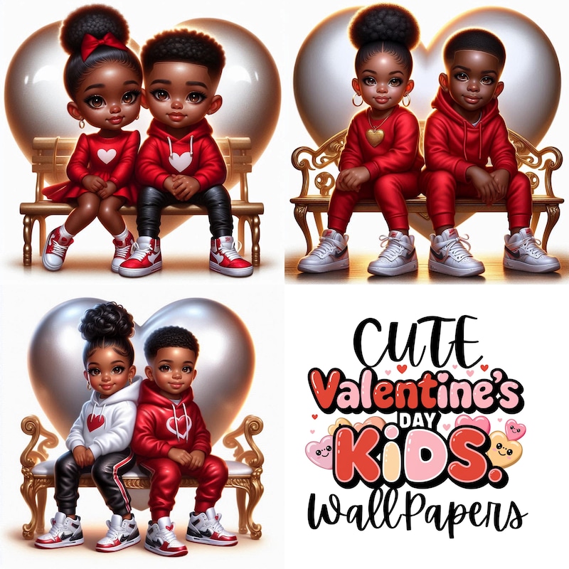 African American Valentines Day Cards - Etsy