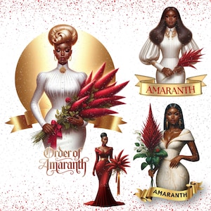 Order of Amaranth | Digital Download Images | OES - Amaranth Painting Art | Creators Bundle With ...