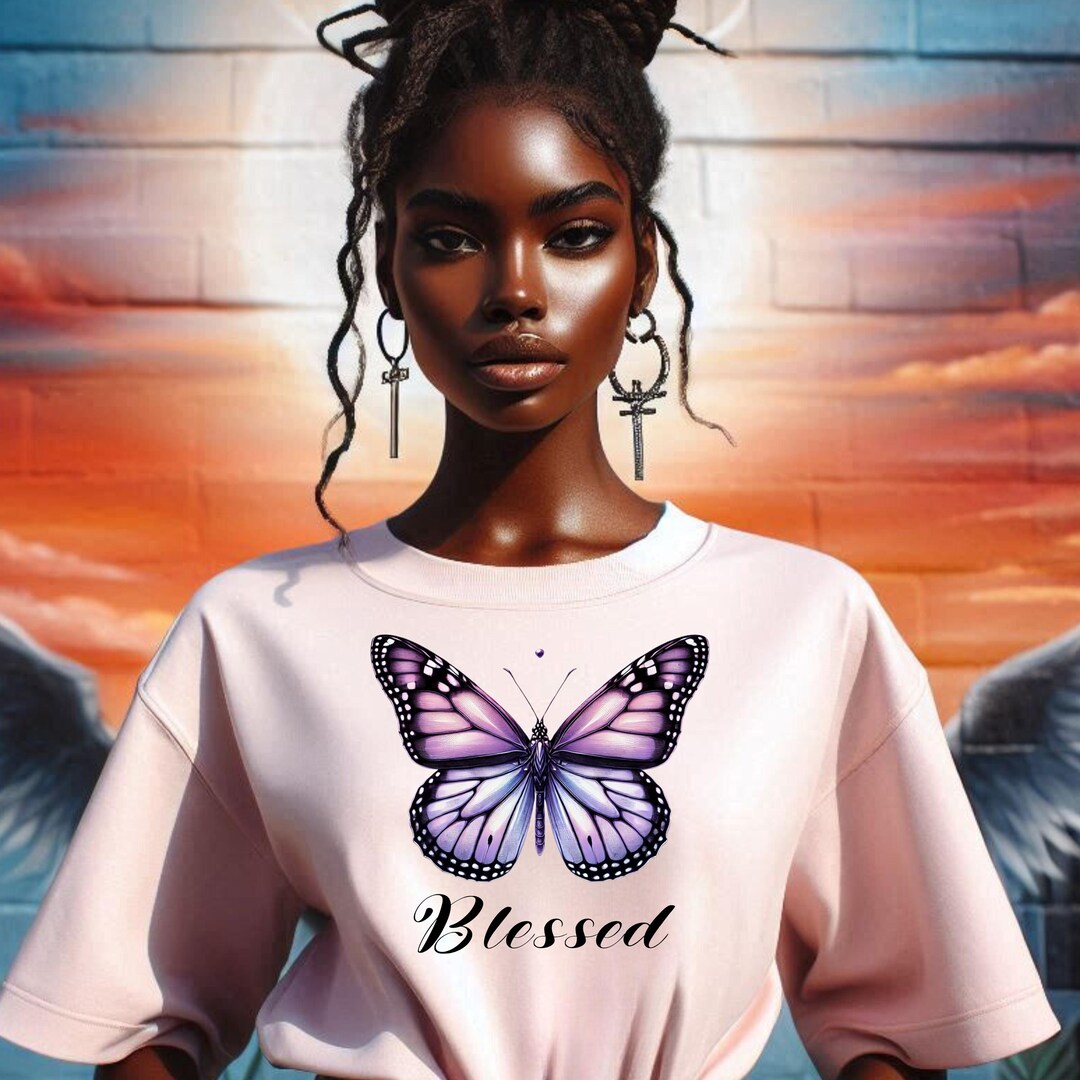Blessed Butterfly Graphic for Projects | PNG Image With Bonus - Etsy