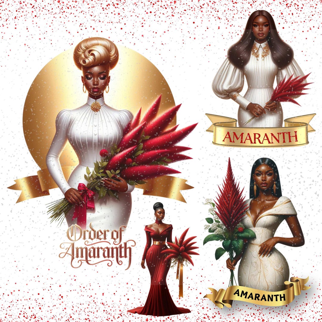 Order of Amaranth Images: OES Painting Art Bundle (digital Download) - Etsy