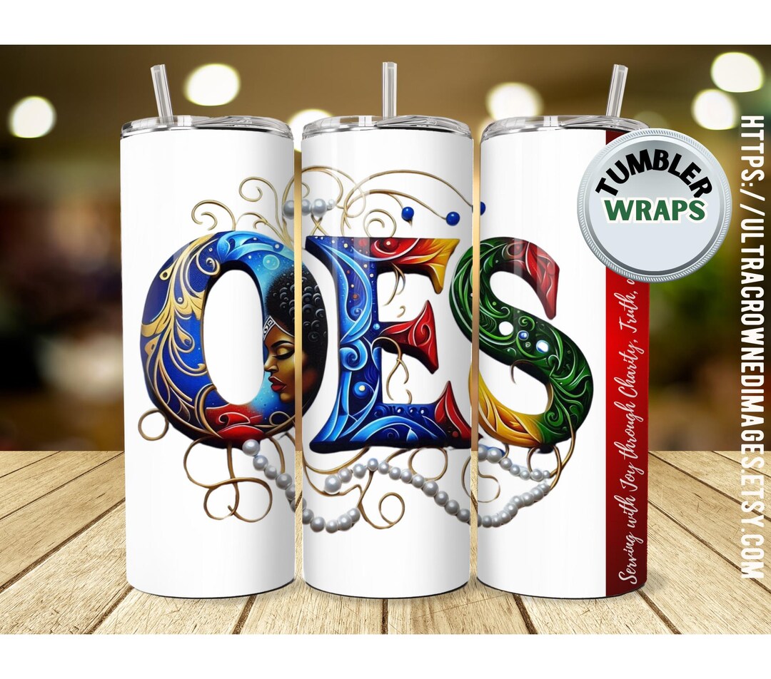 OES Eastern Star PNG: Multipurpose Wallpaper & Tumbler Wrap (digital ...