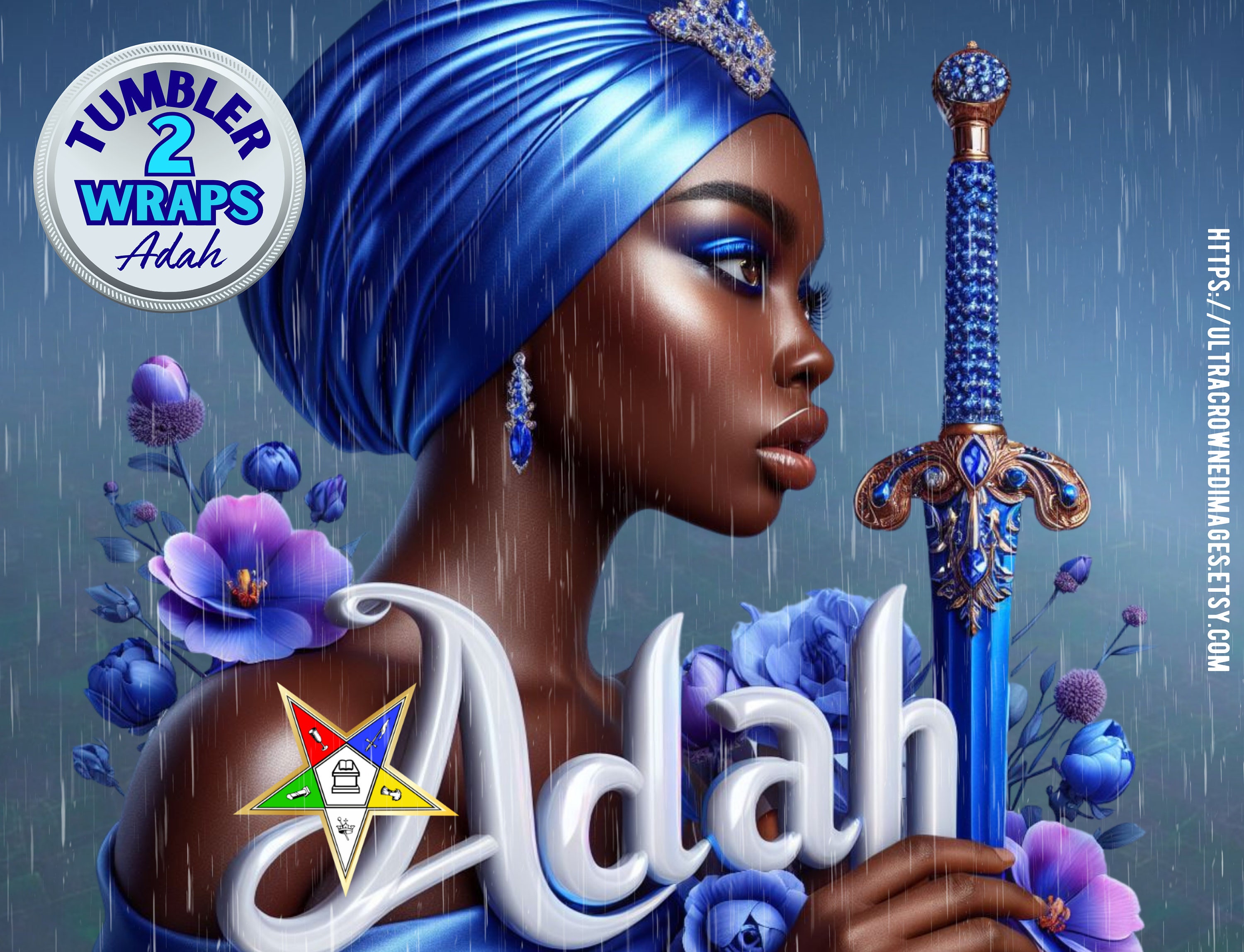 Order of the Eastern Star Eastern Star Heroines Tumbler Wraps OES Eastern Star ADAH OES Sistars ...