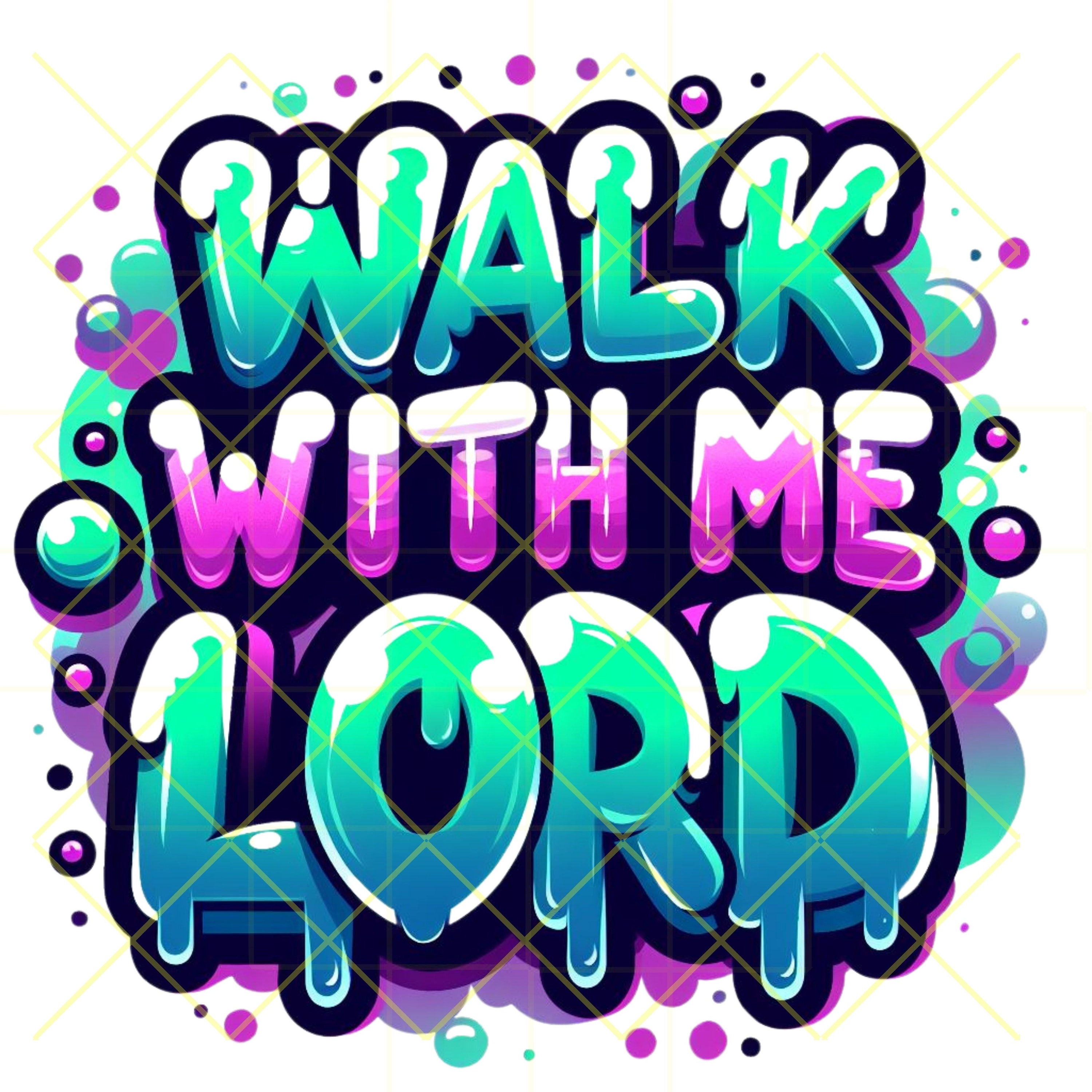 Faithful Designs: Walk With Me Lord SVG | Christian Religious PNG Image ...