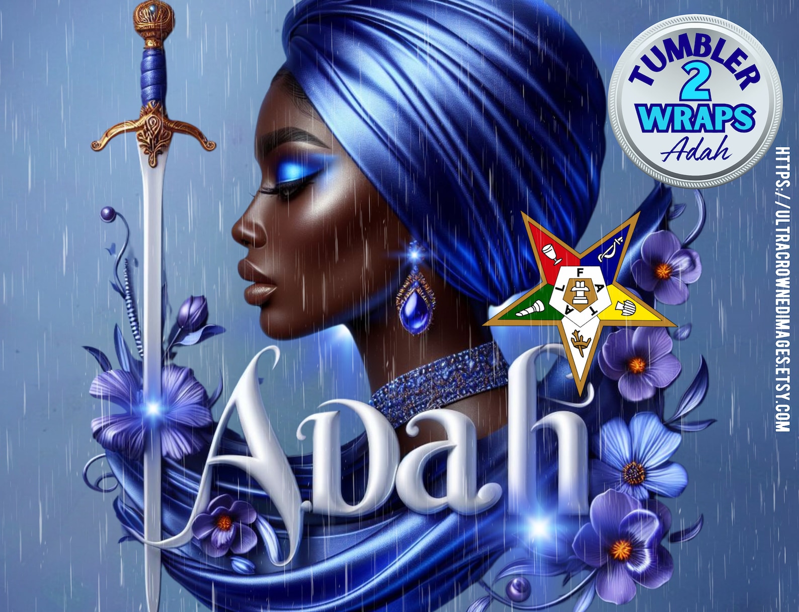 Order of the Eastern Star Eastern Star Heroines Tumbler Wraps OES ...