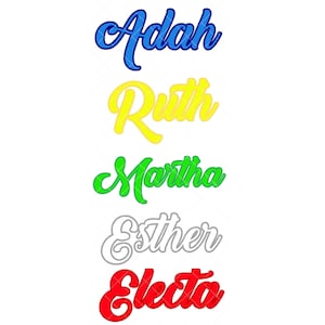 OES Typography PNG Images | Adah Ruth Esther Electa Martha | Sisterhood ...