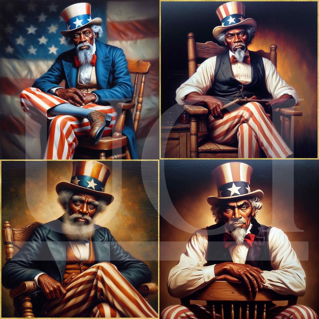 Black Uncle Sam | Patriotic African American Paintings 20+ Historical ...