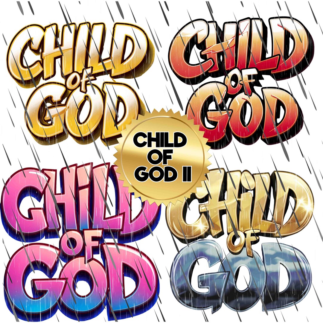 Child of God II SVG PNG Image Faith-inspired T-shirt Design - Etsy