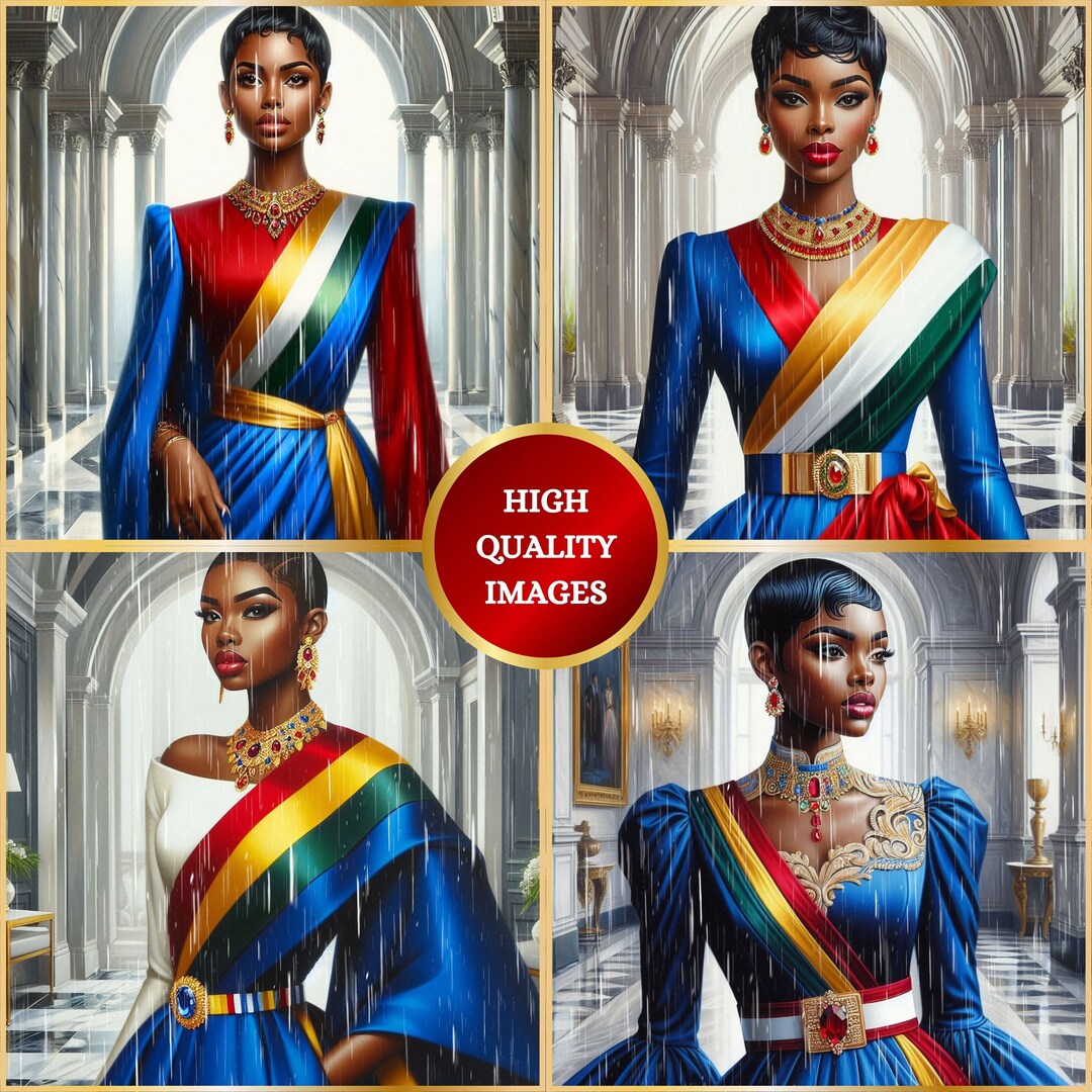 OES Inspired Blue Sophisticated Lady Wallpapers | Black Woman ...