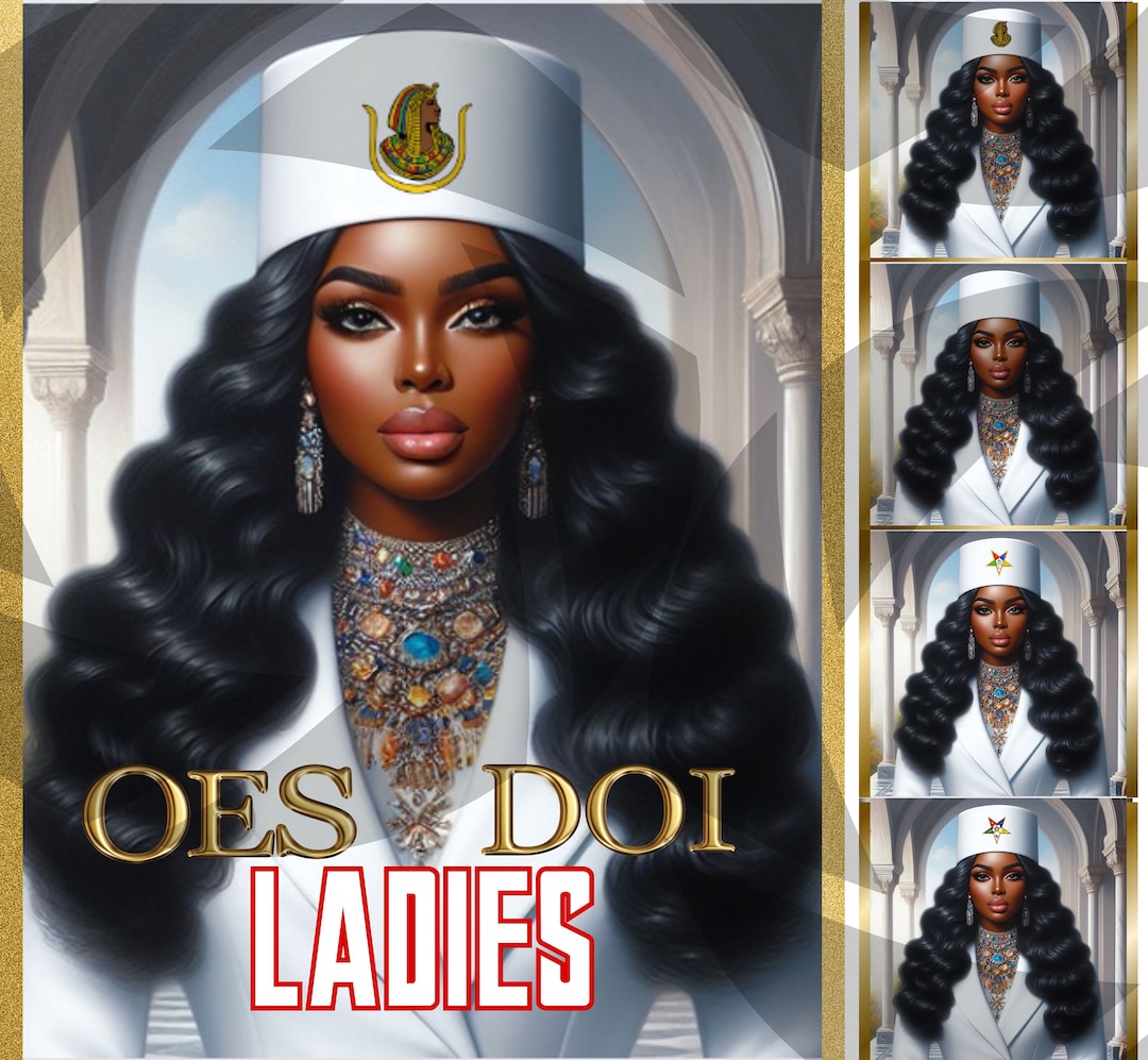 DOI OES Ladies With Fez: JPG Image Bundle (digital Download) - Etsy