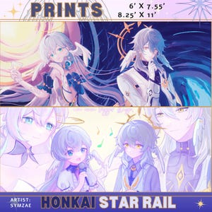 Robin & Sunday Print Honkai Star Rail - Etsy