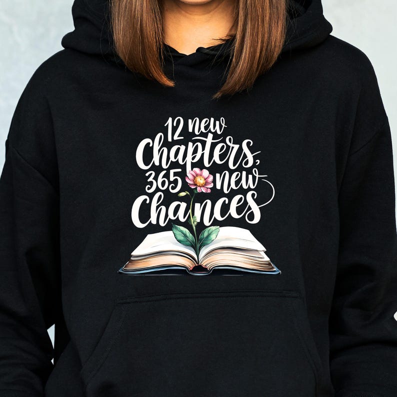 12 New Chapters 365 New Chances PNG, New Chapter Png, Floral Book Png ...