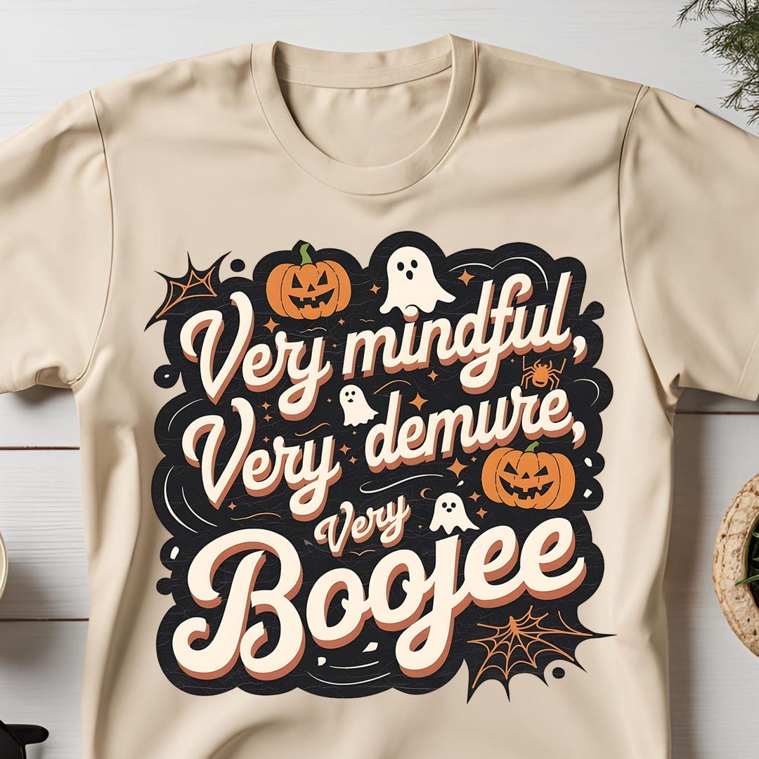 Very Demure Very Cutesy Very Boojee PNG, Ghost Lady Png, Halloween Png ...