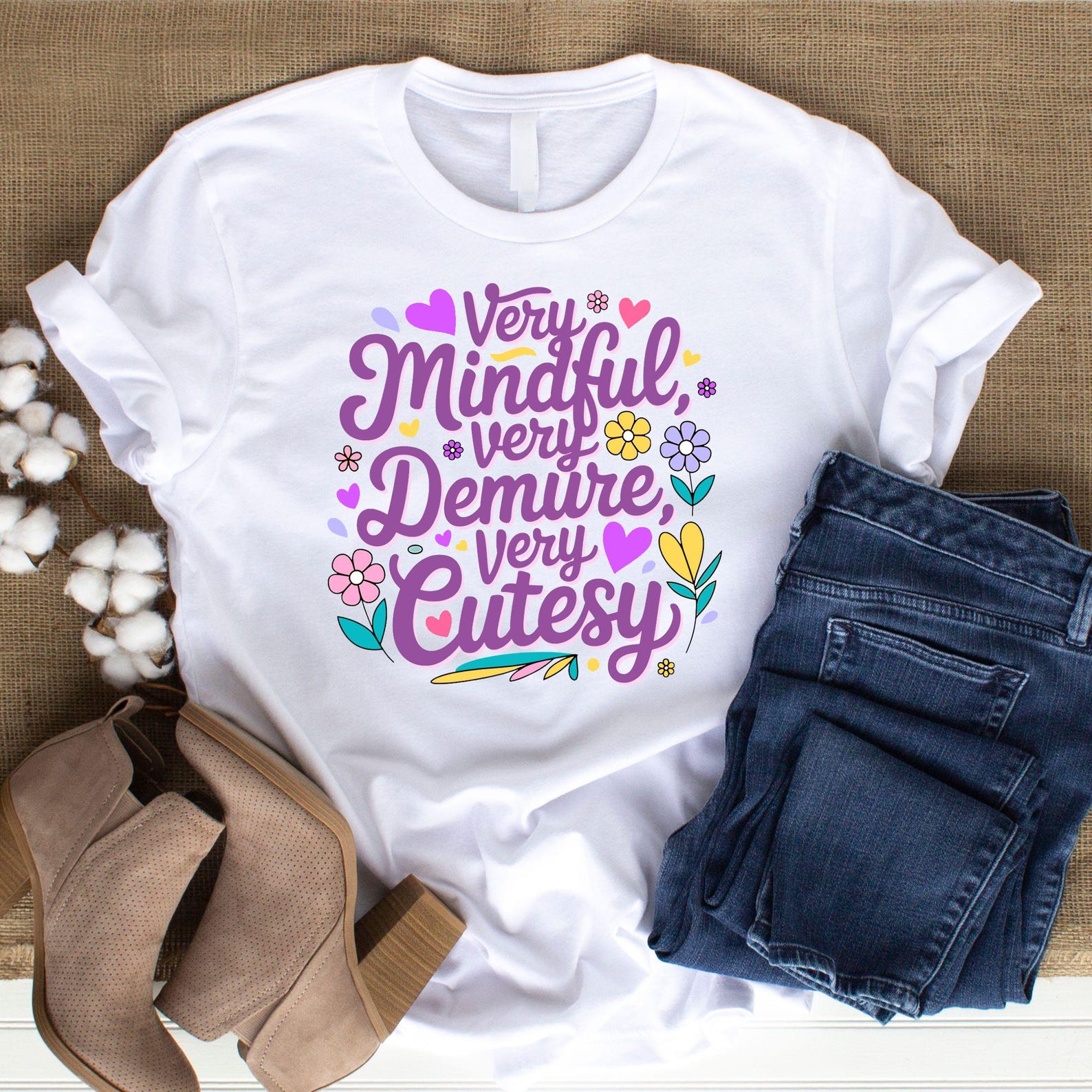 Very Demure Meme Png, Very Mindful Png, Very Cutesy Png, Gen Z Trendy ...