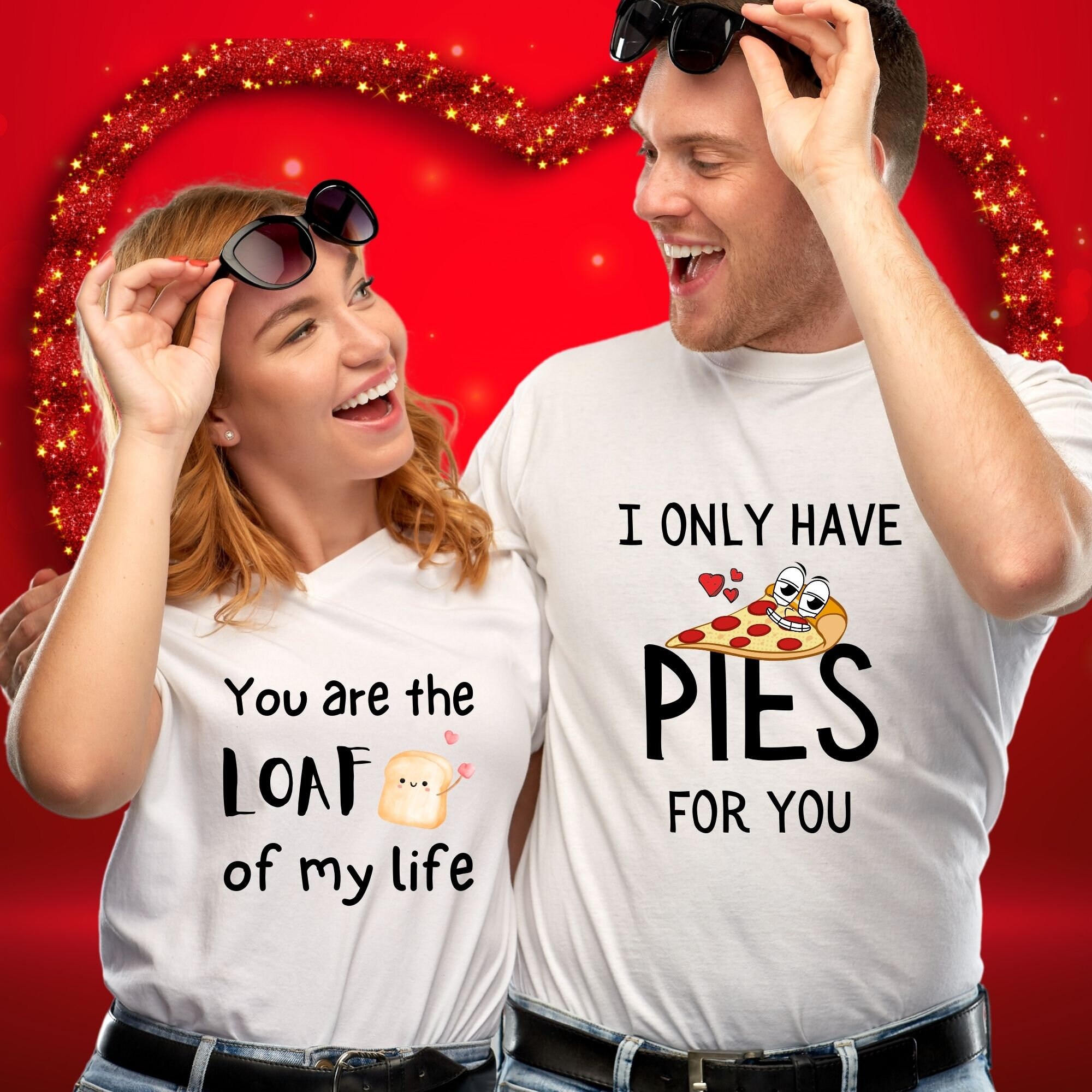 20+ Designs Valentine's Day, Matching Couple, Digital Matching Designf ...