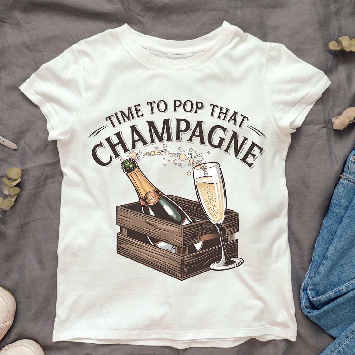 Time to Pop That Champagne Png, Happy New Year 2025, Hello 2025 Png ...