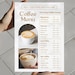 Coffee Shop Menu Template, Menu Board, A4 Size Menu, Canva Template ...