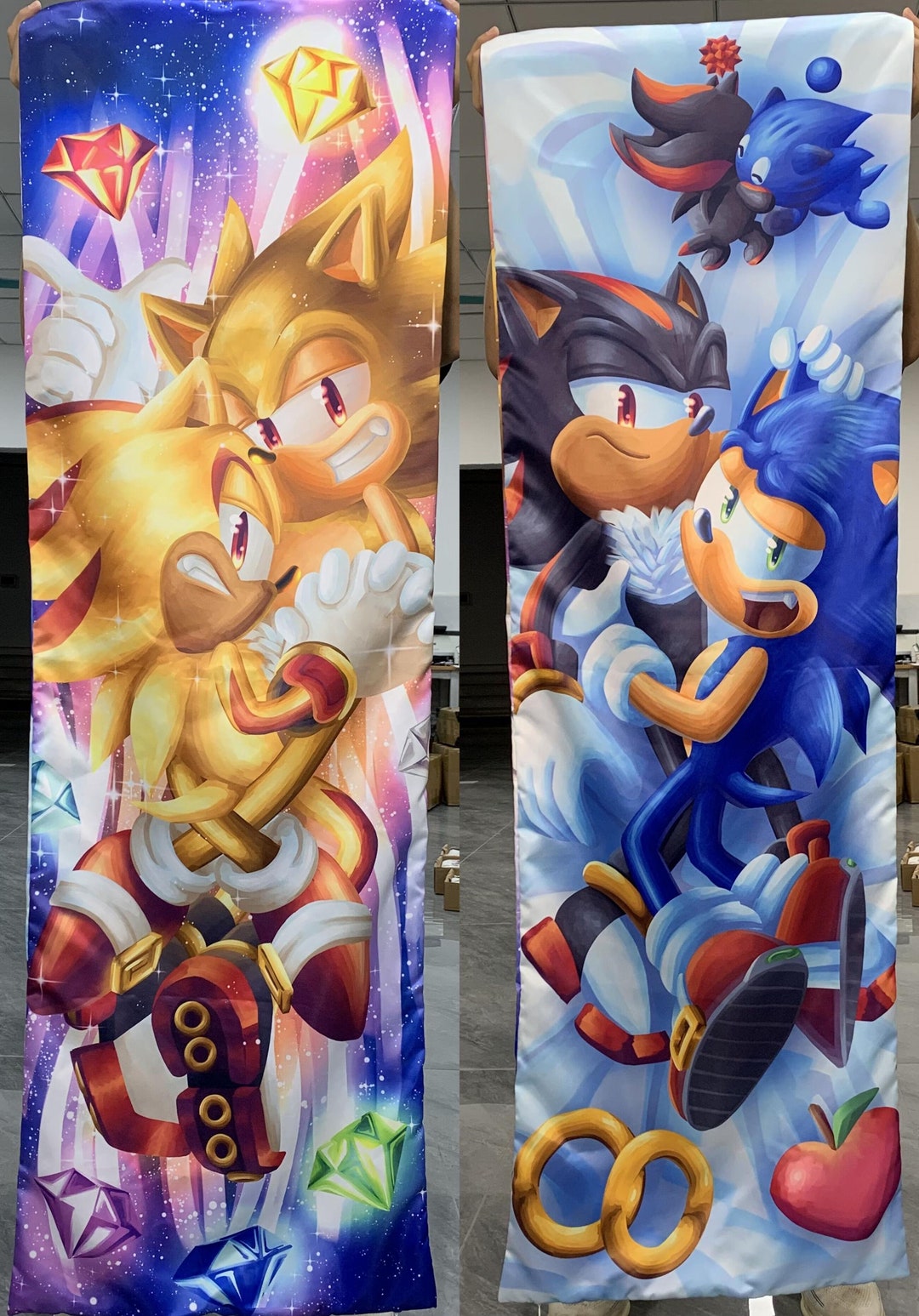 Sonadow Dakimakura Body Pillow Case50cmx150cm Sonic the Hedgehog Shadow ...