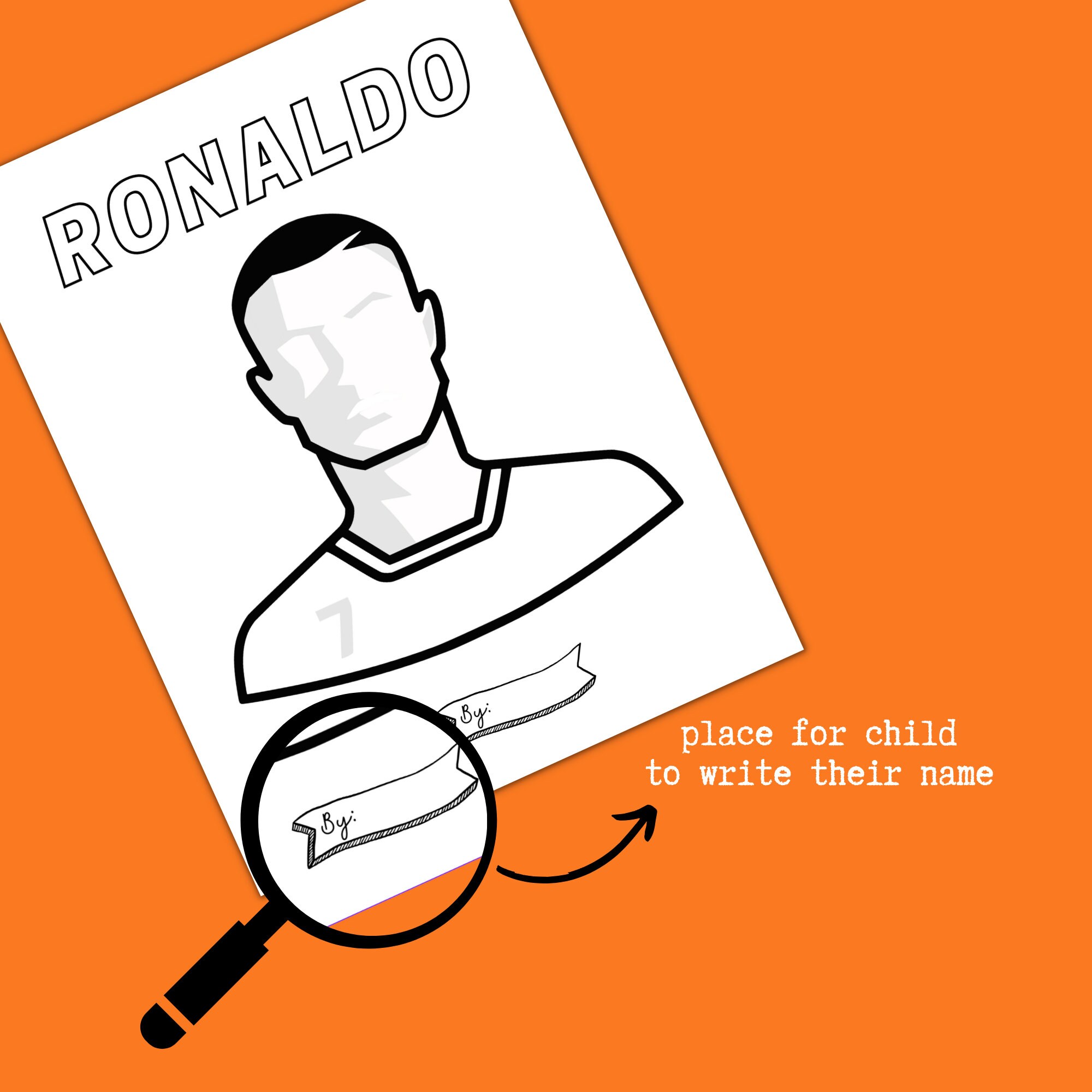 Ronaldo Coloring Pages, Ronaldo Printable for Kids, Portugal Ronaldo ...