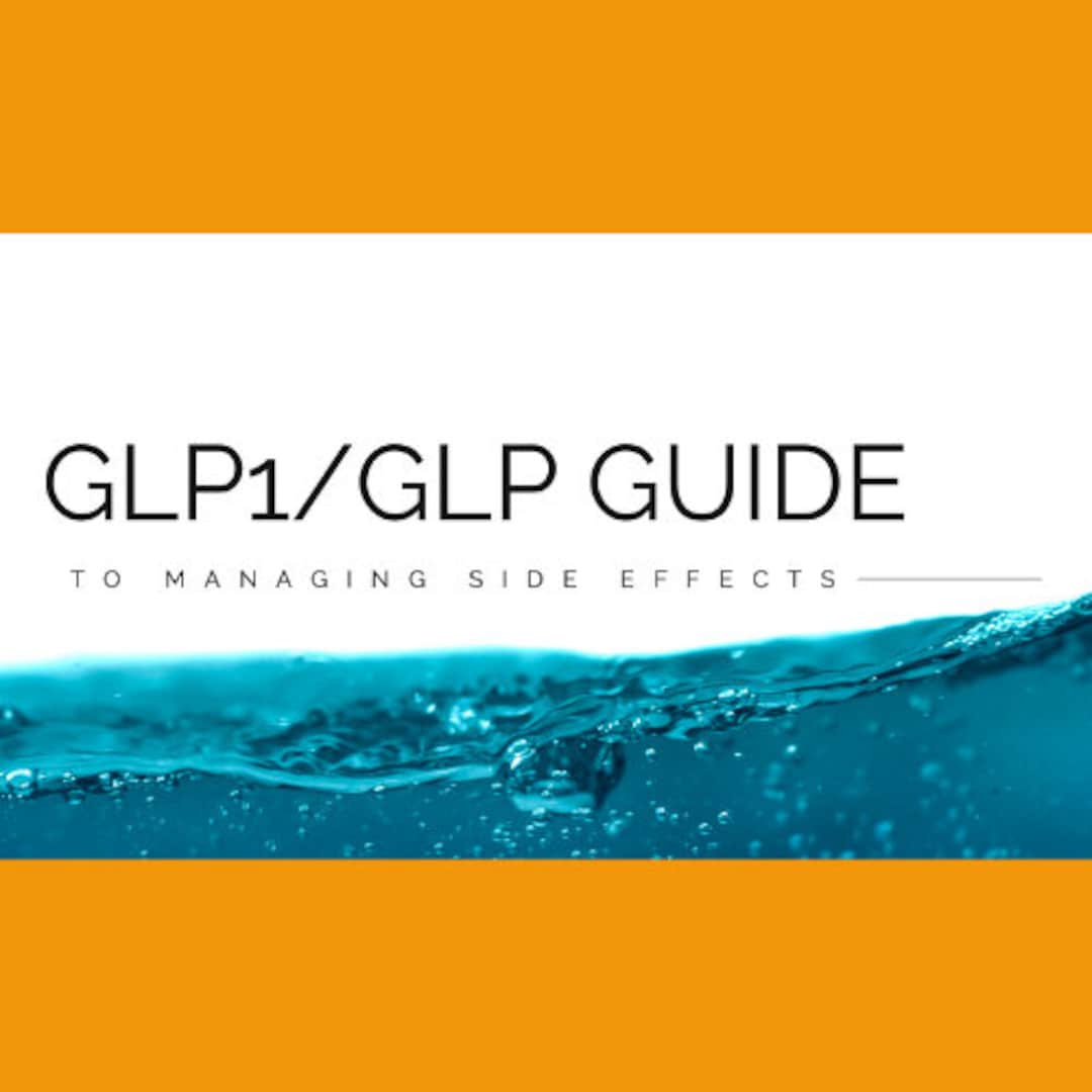 GLP1 Guide : Manage Your Side Effects! - Etsy