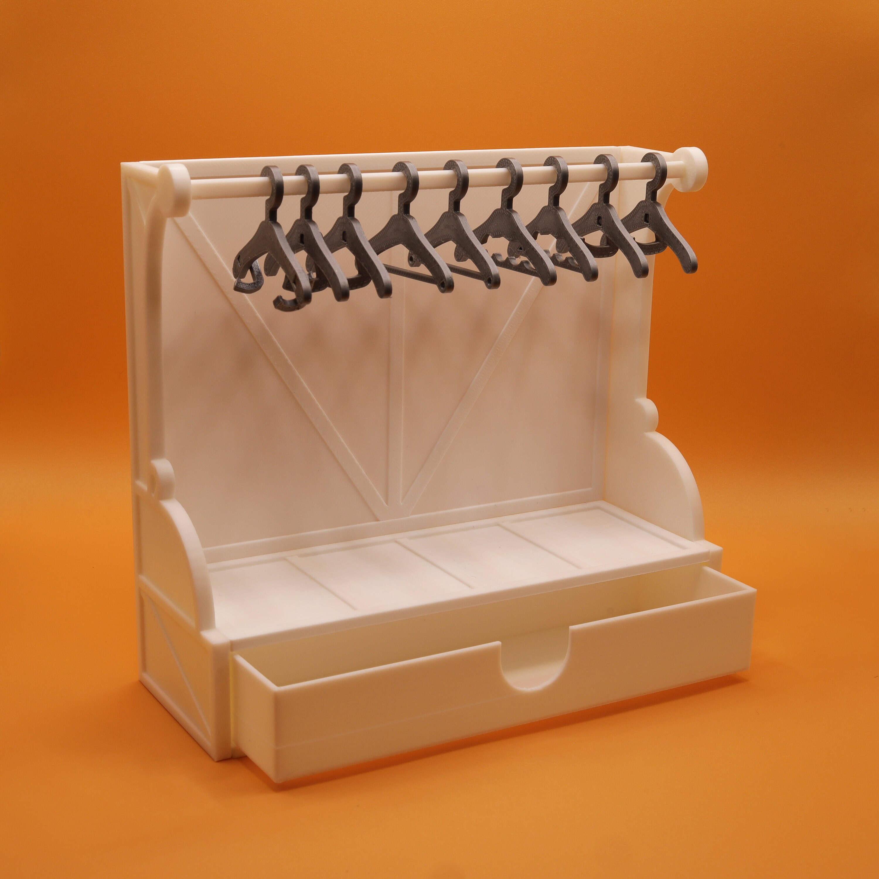 3D Printed Miniature Jewelry Wardrobe: Trinket Dish & Display - Etsy