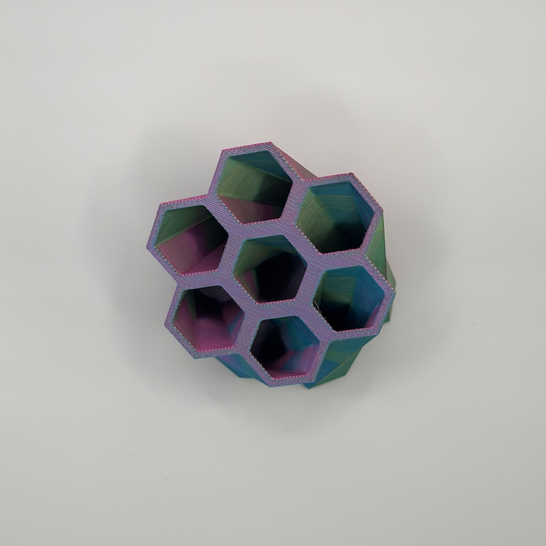 Personalized 3D Printed imaginique Hive Home Decor Pen Holder Makeup ...