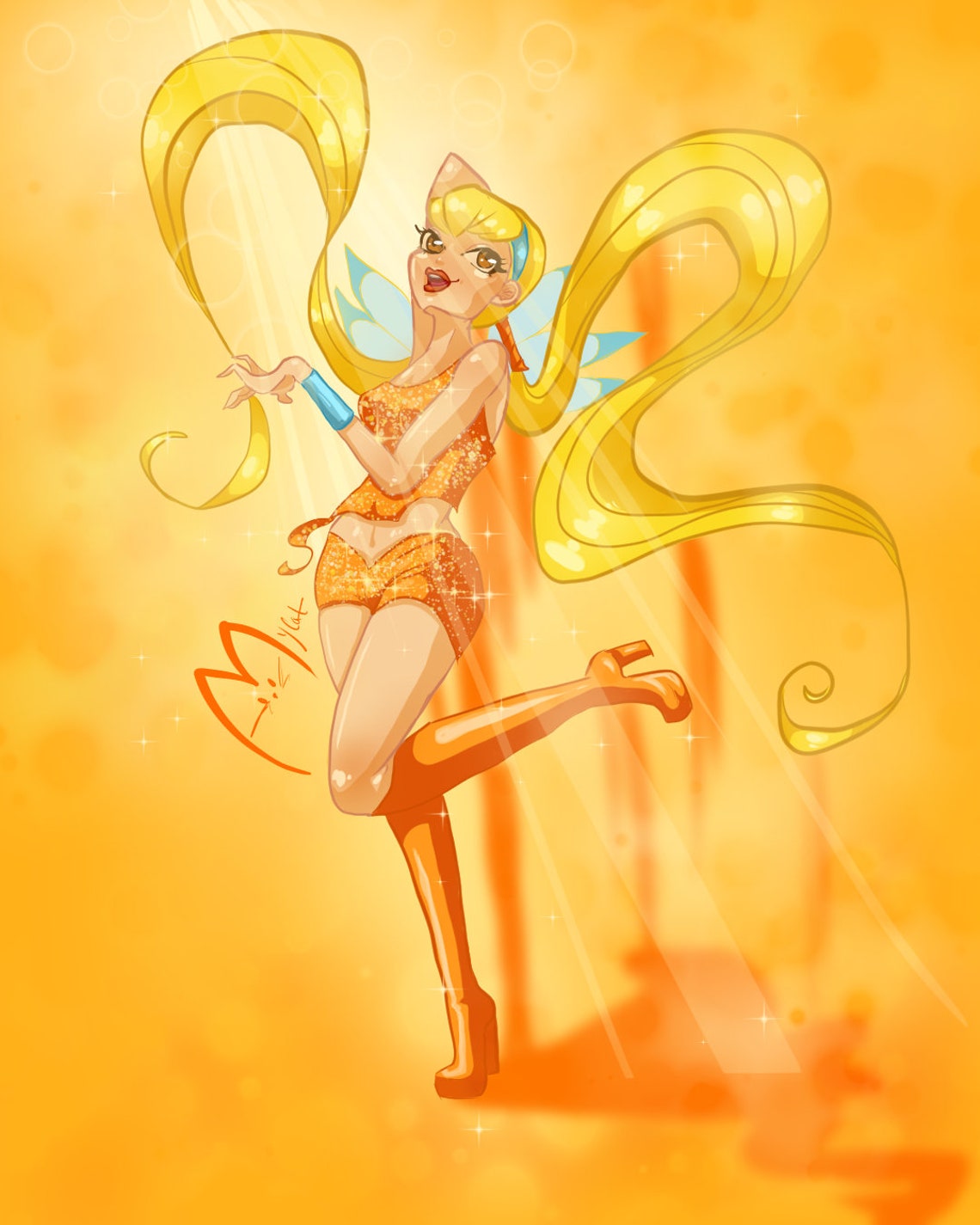 Customizable Winx Style Commission - Etsy