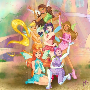 Customizable Winx Style Commission - Etsy